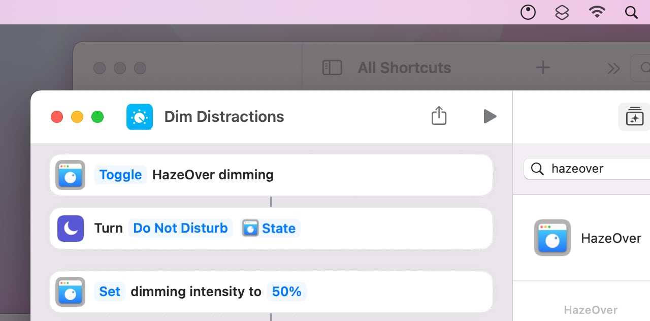 HazeOver: Distraction Dimmer™ for Productivity on Mac